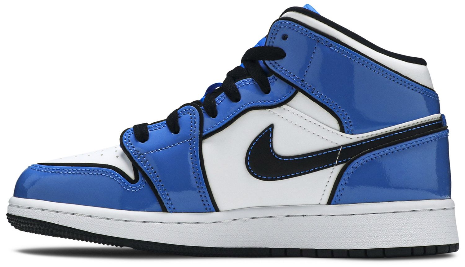 Buy Air Jordan 1 Mid SE GS 'Signal Blue' - BQ6931 402 | GOAT