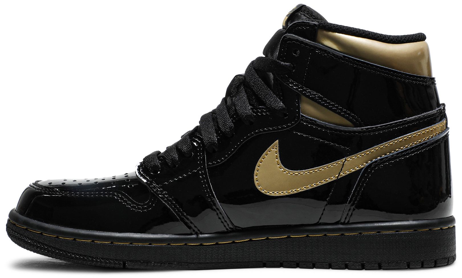 Buy Air Jordan 1 Retro High OG 'Black Metallic Gold' - 555088 032 | GOAT