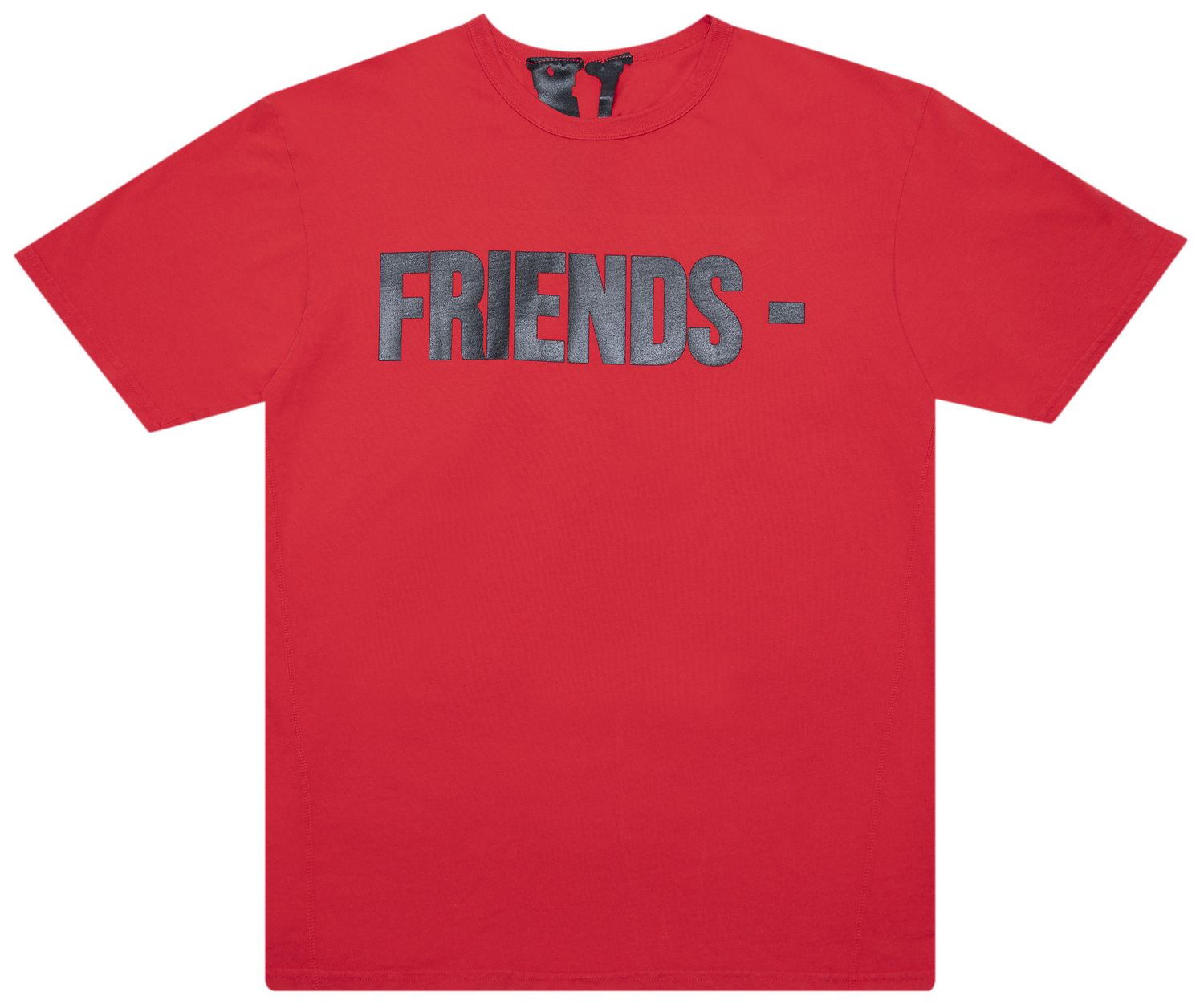 Buy Vlone Friends T-Shirt 'Red/Black' - 1020 100000103FTS RED | GOAT