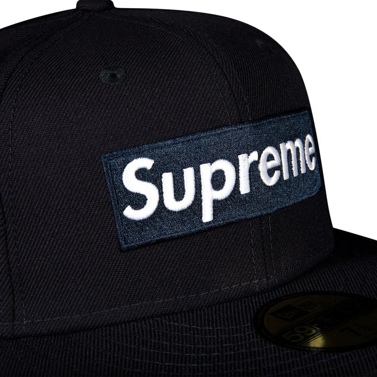 Buy Supreme World Famous Box Logo New Era 'Navy' - FW20H77 NAVY | GOAT