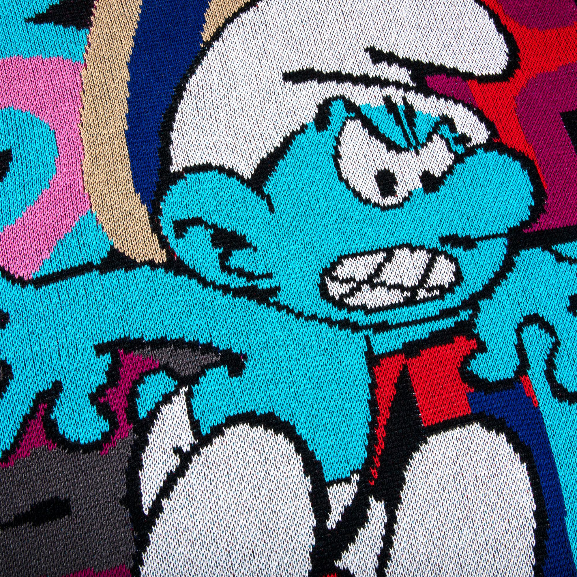 Buy Supreme x Smurfs Sweater 'Black' - FW20SK5 BLACK | GOAT