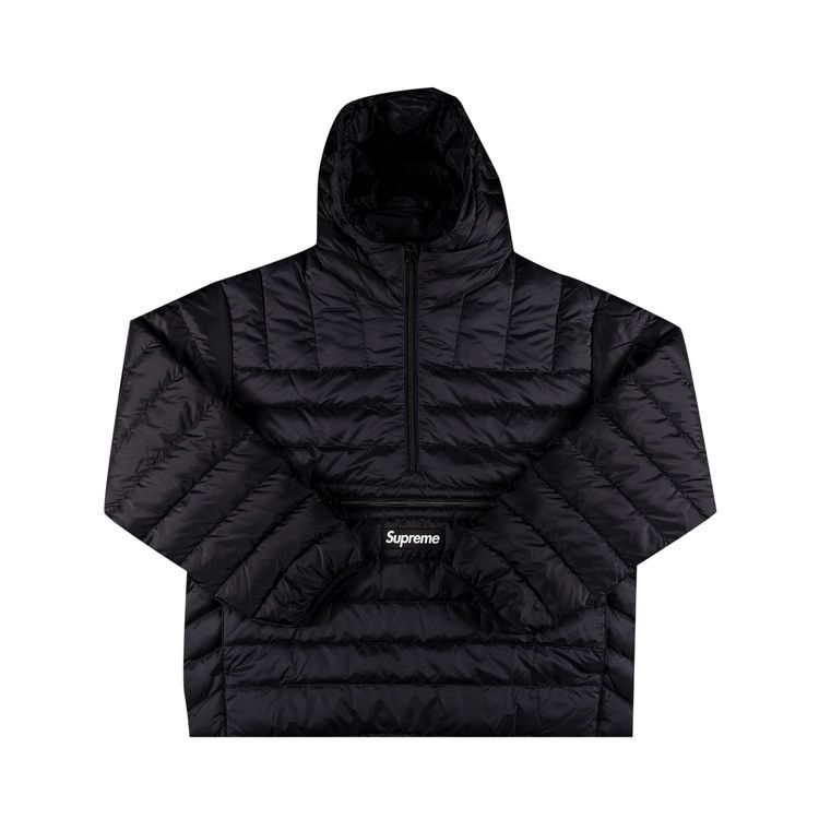 Buy Supreme Micro Down Half Zip Hooded Pullover 'Black' - FW20J36 BLACK ...