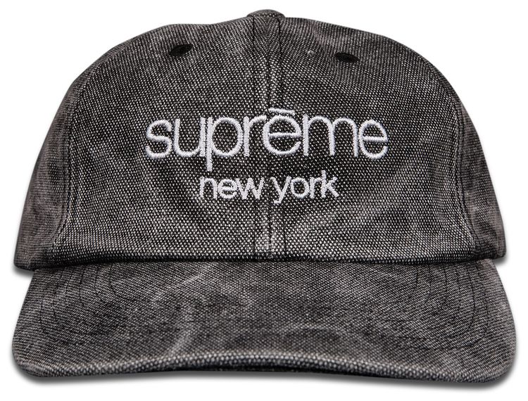 Buy Supreme 2-Tone Canvas 6-Panel 'Black' - FW20H68 BLACK | GOAT