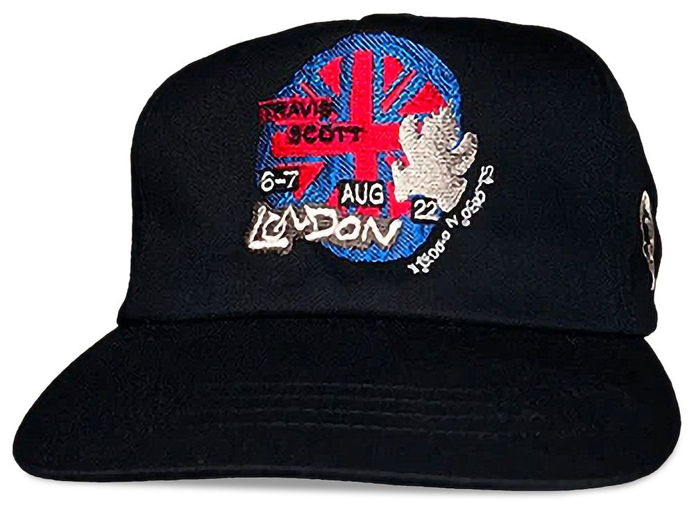 Buy Cactus Jack by Travis Scott O2 Live Union Jack Hat 'Black' - CJUK ...