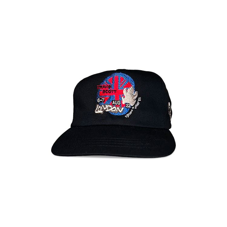 Buy Cactus Jack by Travis Scott O2 Live Union Jack Hat 'Black' - CJUK ...