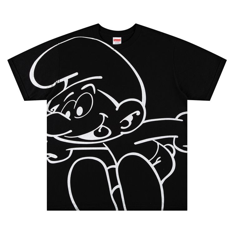 Buy Supreme x Smurfs Tee 'Black' - FW20T44 BLACK | GOAT