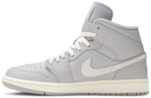 Buy Wmns Air Jordan 1 Mid 'Grey Light Bone' - CD7240 002 | GOAT