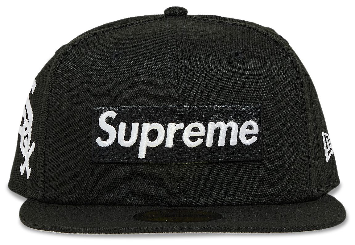 Buy Supreme x MLB Teams Box Logo New Era 'Black - Chicago' - SS24H85E ...
