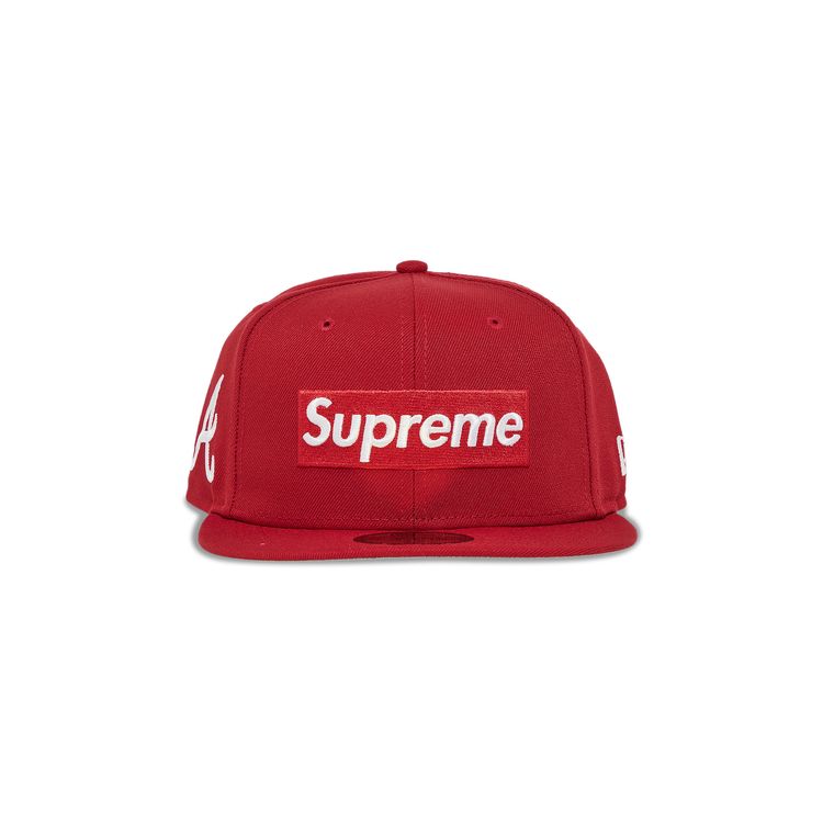 Buy Supreme x MLB Teams Box Logo New Era 'Red - Atlanta' - SS24H85E RED ...