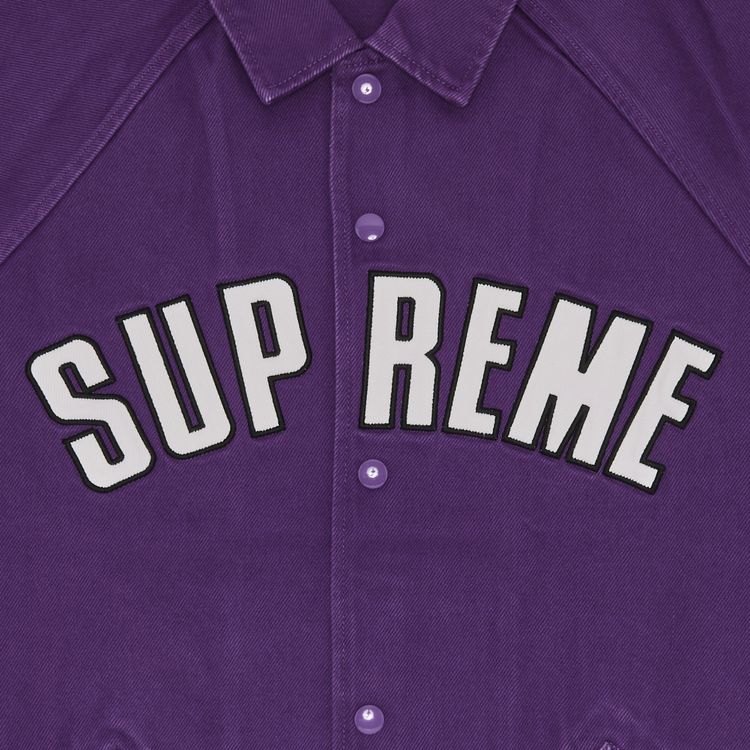 Buy Supreme Arc Denim Coaches Jacket 'Purple' - SS24J85 PURPLE | GOAT