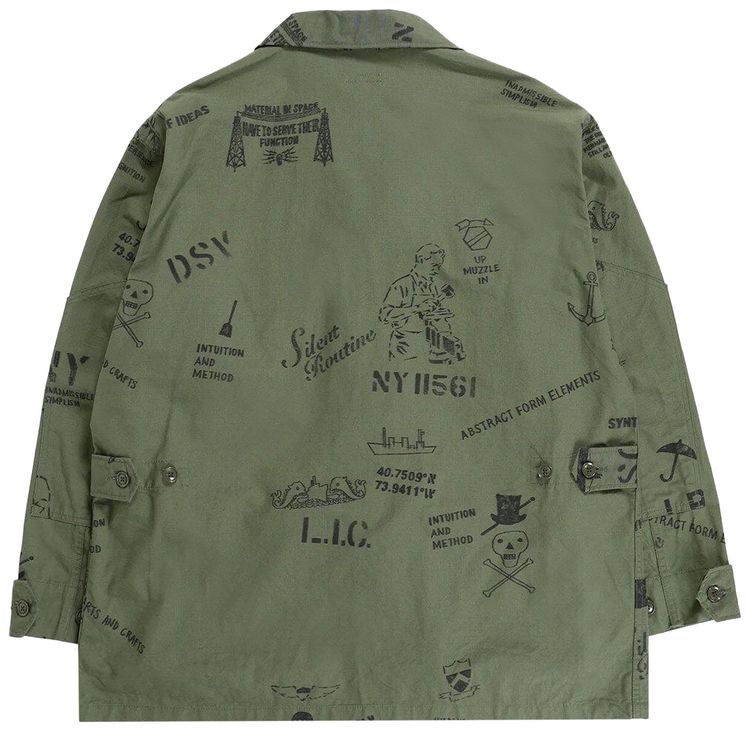 Buy Engineered Garments BDU Jacket 'Olive' - 24S1D002 OLIV | GOAT UK
