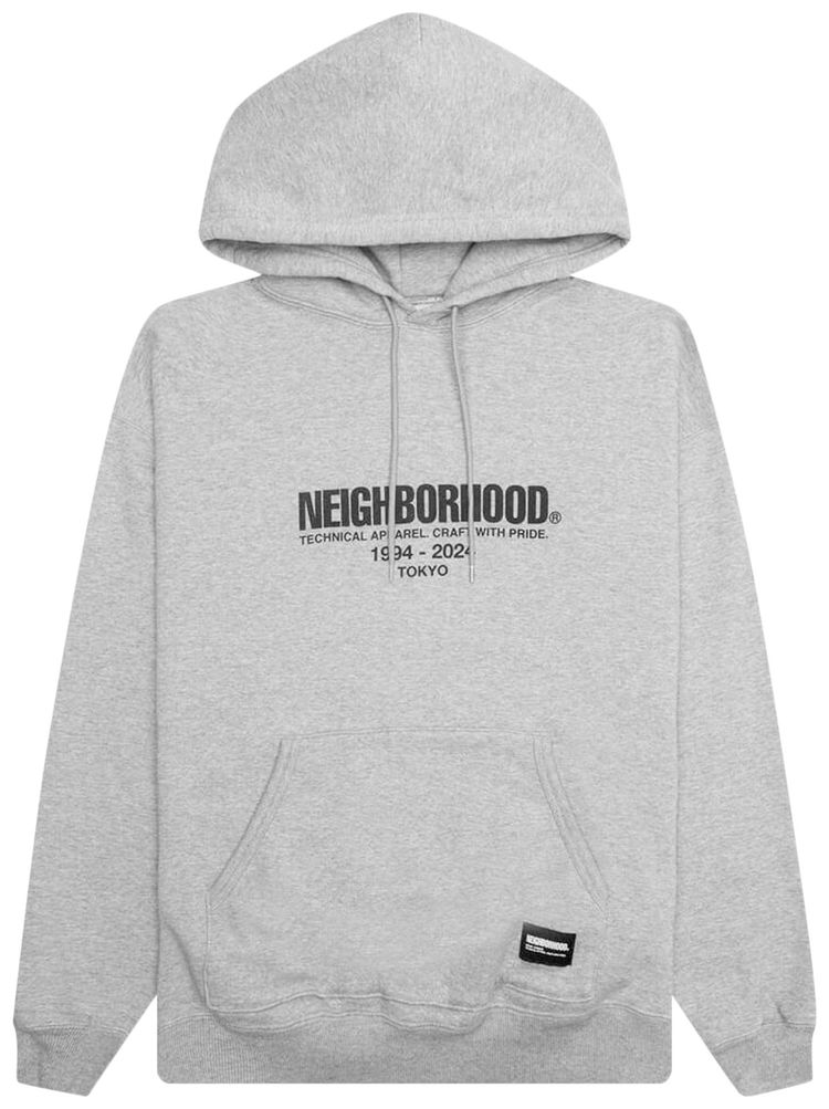 Buy Neighborhood Classic Hoodie 'Grey' - 241FPNH CSM04 GREY | GOAT