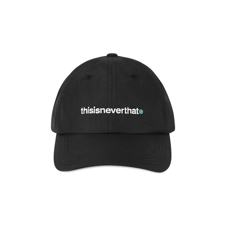 Buy thisisneverthat T-Logo Cap 'Black' - TN240WHWBC05 BLAC | GOAT