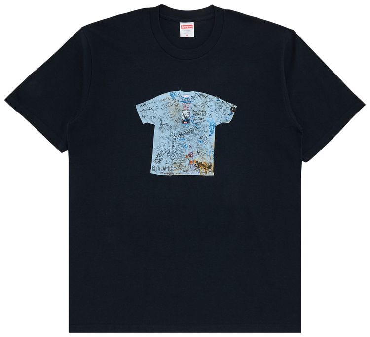 Buy Supreme First Tee 'Navy' - SS24T53 NAVY | GOAT