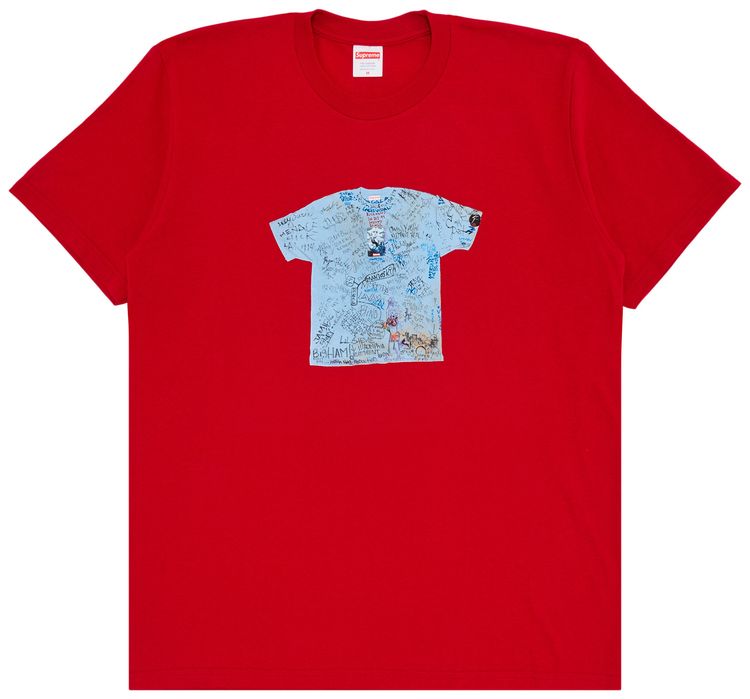 Buy Supreme First Tee 'Red' - SS24T53 RED | GOAT