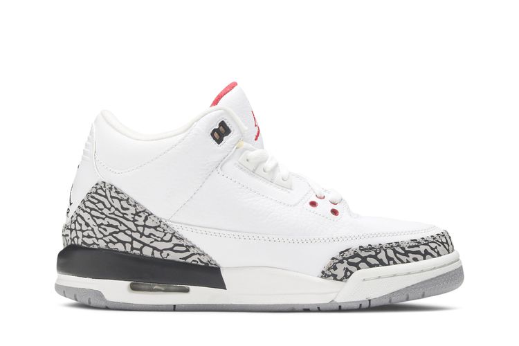 Buy Air Jordan 3 Retro GS 'White Cement' 2011 - 398614 105 | GOAT