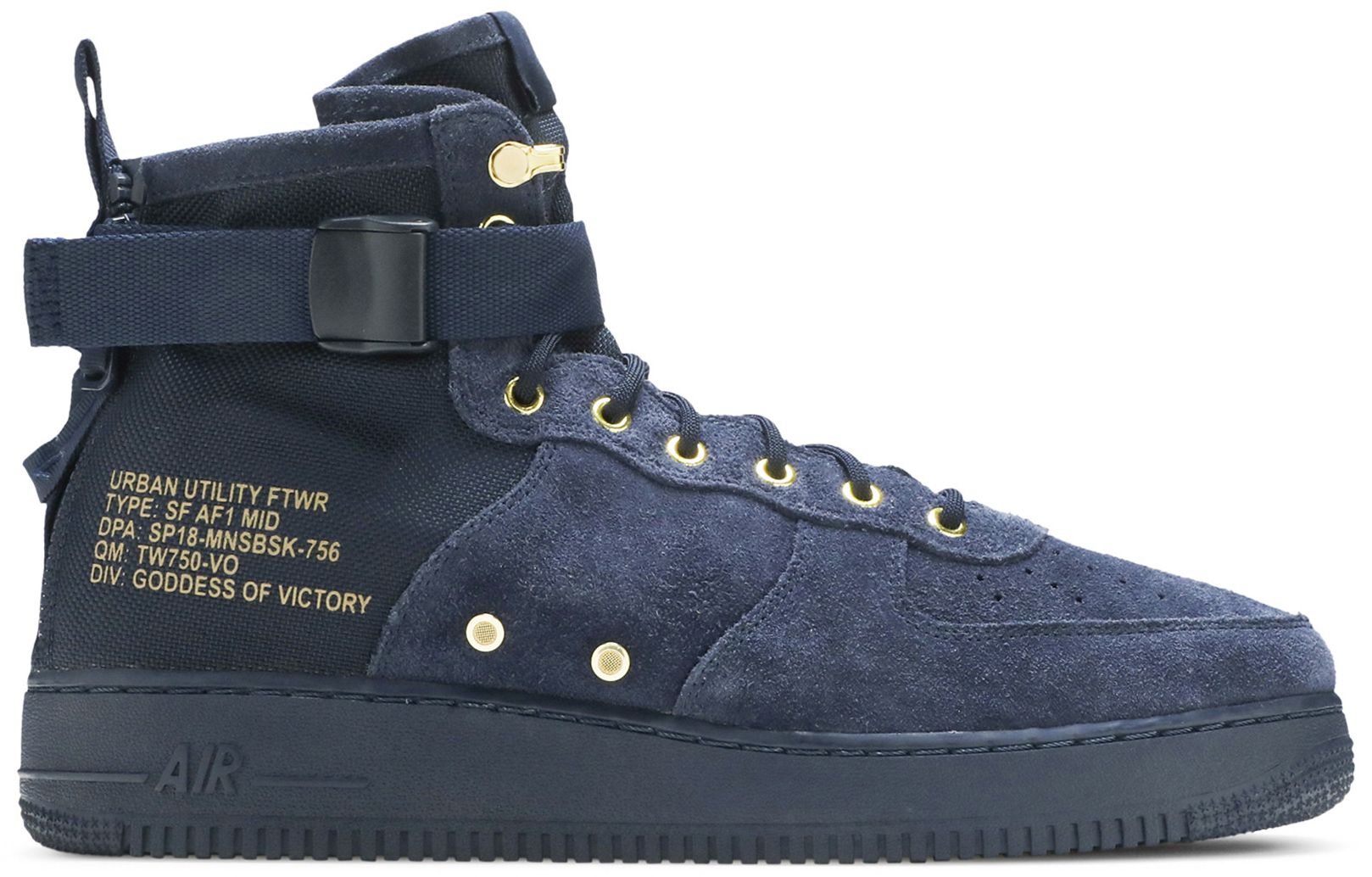 Buy Nike SF Air Force 1 Mid 'Obsidian' - 917753 400 | GOAT