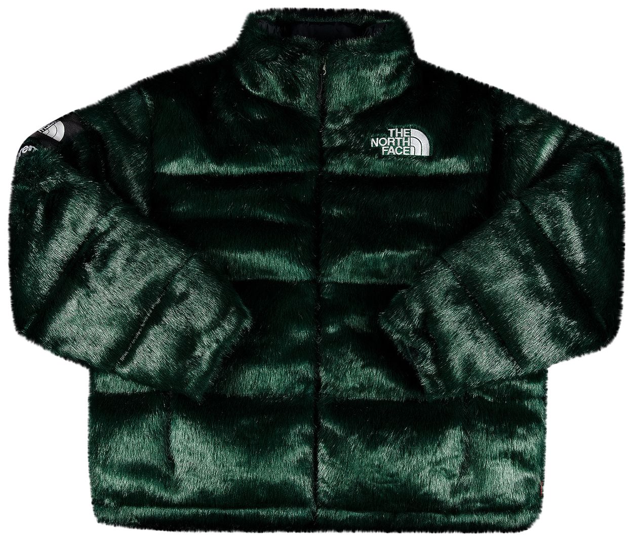 Buy Supreme x The North Face Faux Fur Nuptse Jacket 'Green' - FW20J4 ...