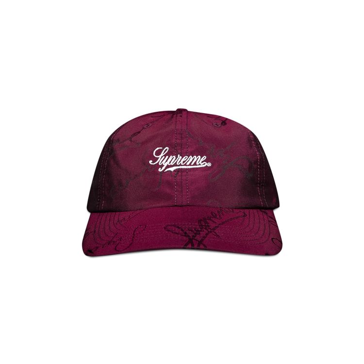 Buy Supreme Script Logos 6-Panel 'Purple' - FW20H84 PURPLE | GOAT UK