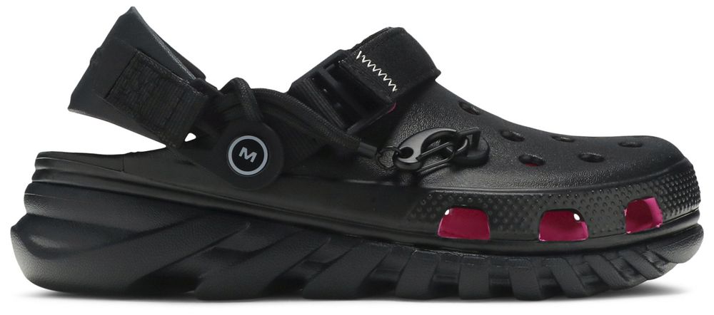 Buy Post Malone x Crocs Duet Max Clog 'Black' - 207268 001 | GOAT