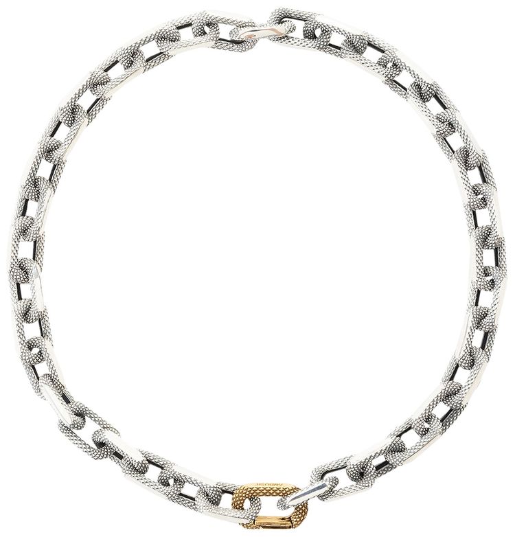 Buy Ambush Texture Chain Necklace 'Silver' - BMOB004F20MET0017200 SILV ...