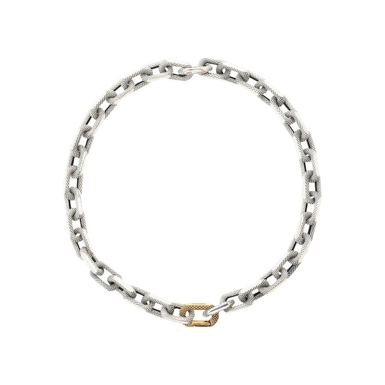 Buy Ambush Texture Chain Necklace 'Silver' - BMOB004F20MET0017200 SILV ...