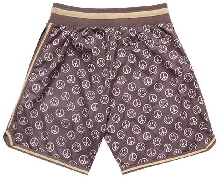 Buy Chinatown Market Smiley Cabana Basketball Short 'Brown' - 1880003 ...