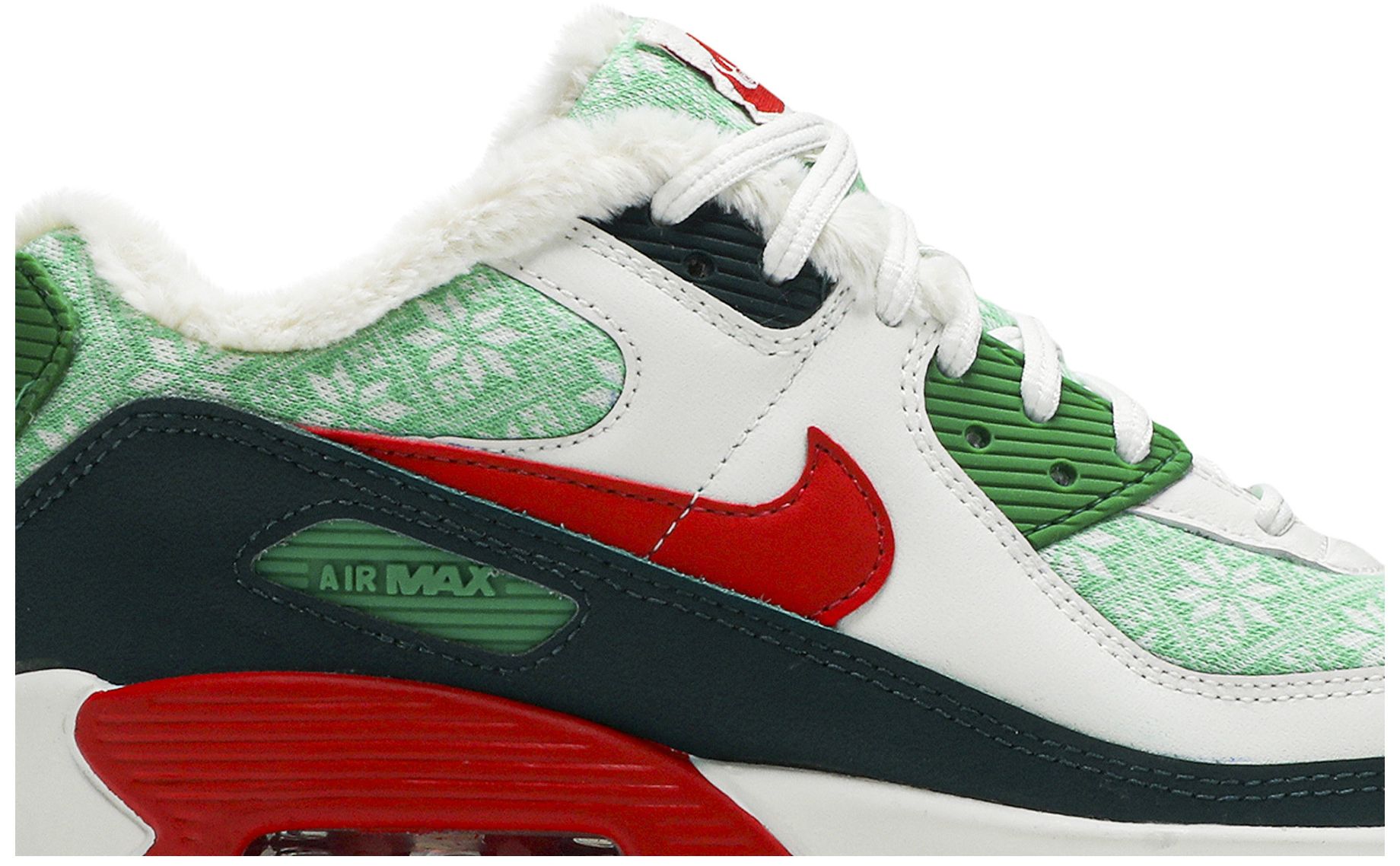 Buy Nike Air Max 90 GS 'Christmas Sweater' - DC1621 100 | GOAT
