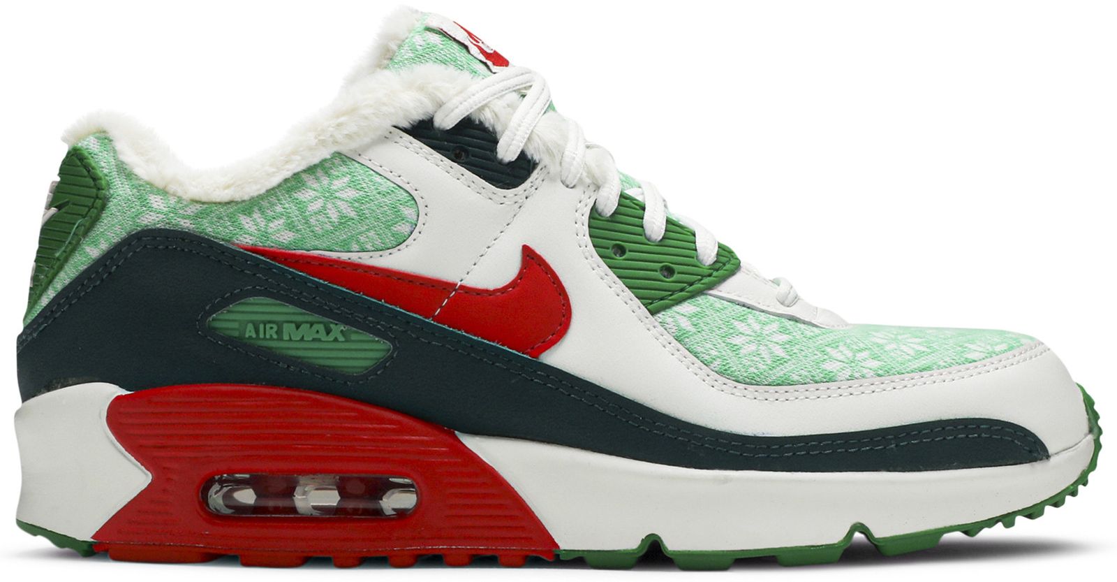 Buy Nike Air Max 90 GS 'Christmas Sweater' - DC1621 100 | GOAT