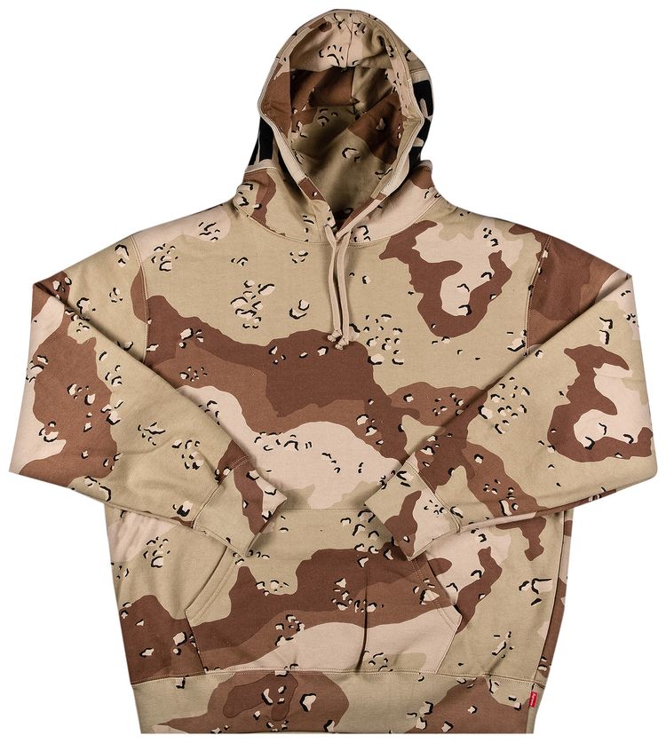 Buy Supreme Rib Hooded Sweatshirt 'Chocolate Chip Camo' - FW20SW91 ...