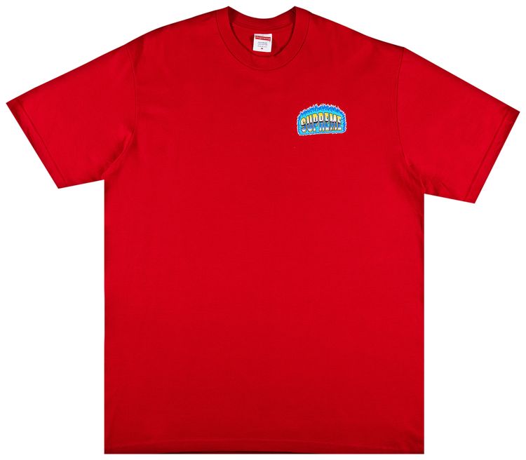 Buy Supreme Chrome Tee 'Red' - FW20T45 RED | GOAT