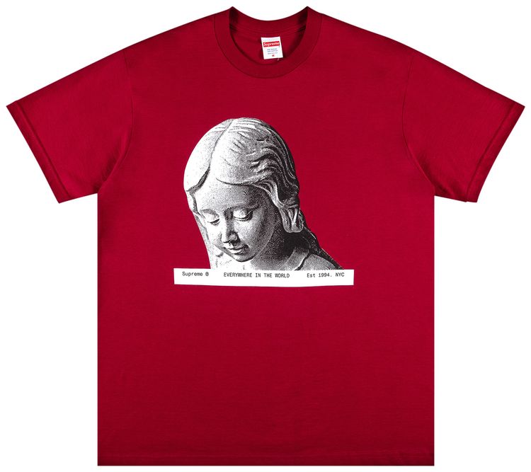 Buy Supreme Everywhere Tee 'Cardinal' - FW20T9 CARDINAL | GOAT