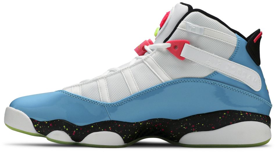 Buy Air Jordan 6 Rings 'Blue Fury Cyber Pink' - CK0018 100 | GOAT