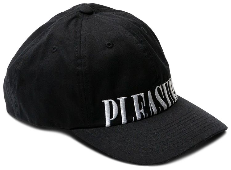 Buy Pleasures Dome Low Profile Snapback Hat 'Black' - P20W026 BLAC | GOAT UK
