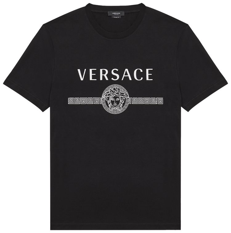 Buy Versace Medusa Logo T-Shirt 'Black' - A87573 A228806 A1008 | GOAT