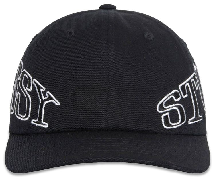 Buy Stussy Arc Low Pro Strapback Hat 'Black' - 1311130 BLAC | GOAT