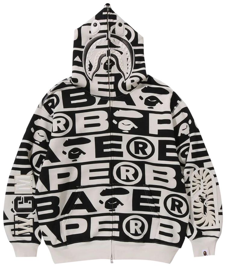 bape pattern hoodie