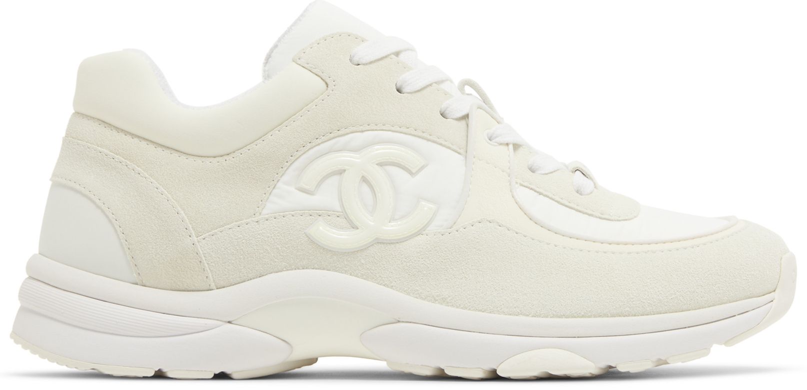 Buy Chanel CC Logo Sneaker 'White' - G34361 Y53536 0I259 | GOAT