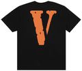 Buy Vlone Friends T-Shirt 'Black/Orange' - 1020 100000103FTS ORAN | GOAT