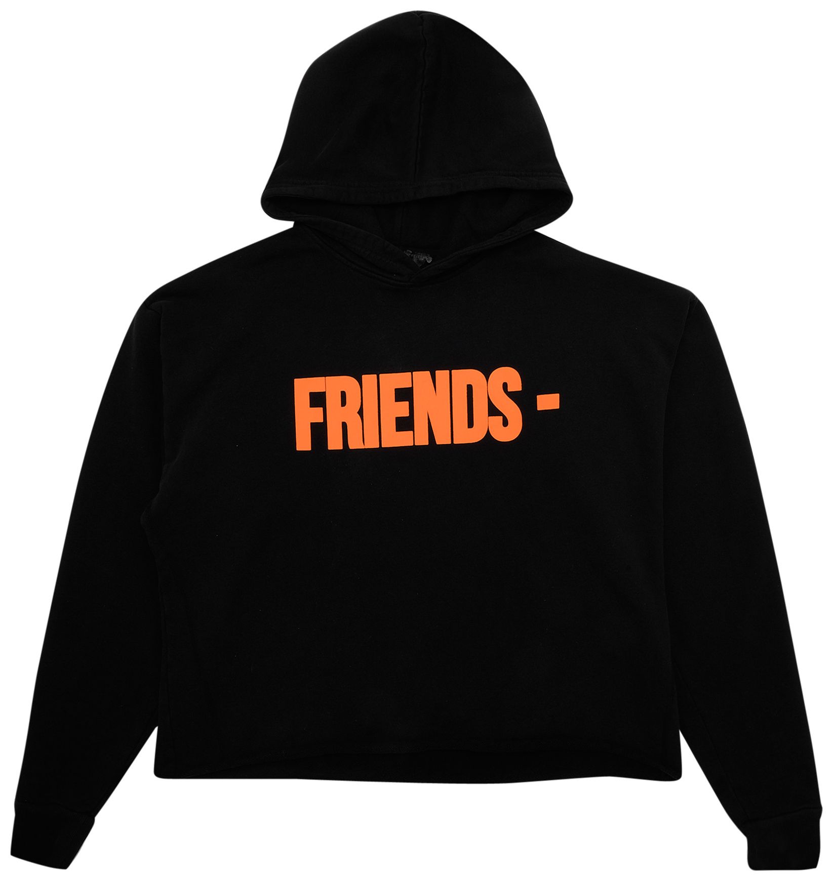 Buy Vlone Friends Hoodie 'Black/Orange' - 1020 100000106FH ORAN | GOAT