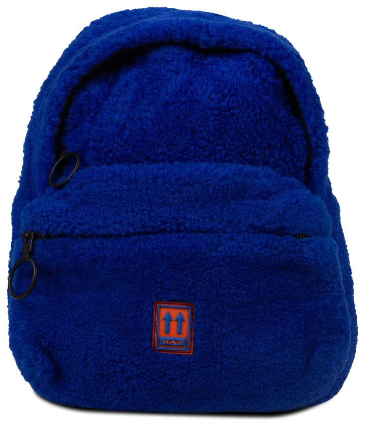 Buy Off-White Mini Fuzzy Backpack 'Blue' - OMNB017F190310023000 | GOAT