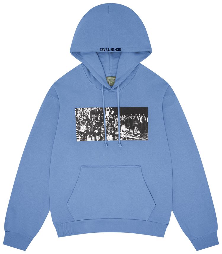 Buy Denim Tears x Arthur Jafa Black Entertainment Hoodie 'Dusty Blue ...