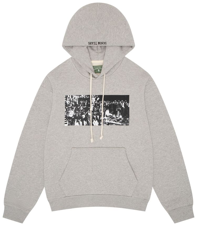 Buy Denim Tears x Arthur Jafa Black Entertainment Hoodie 'Heather Grey ...