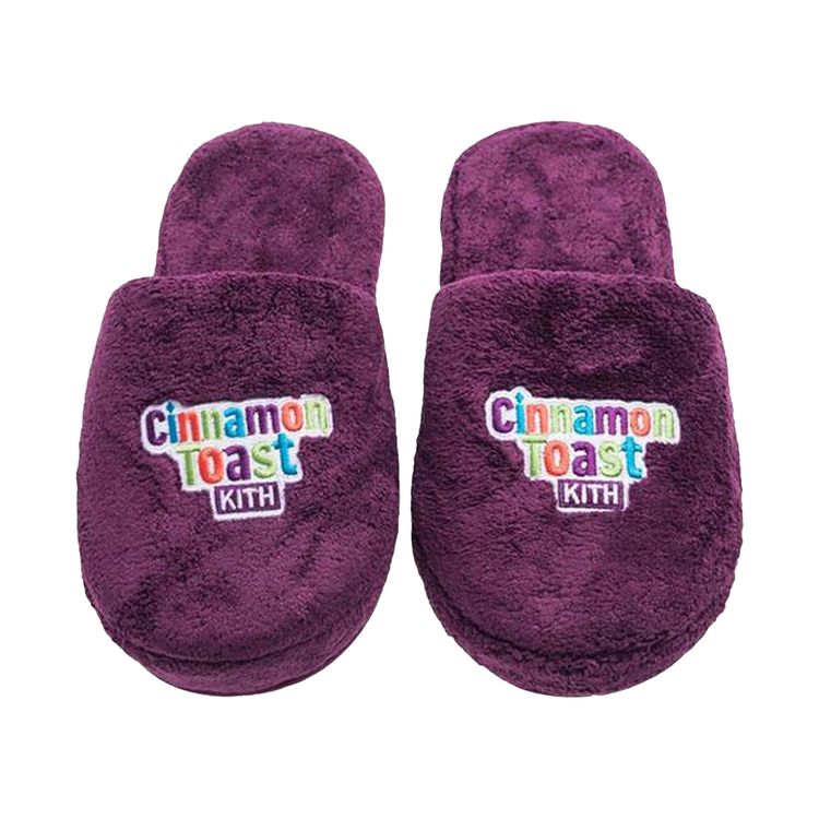 Buy Kith Treats x Cinnamon Toast Crunch Slippers 'Purple' - KH9301 111 ...