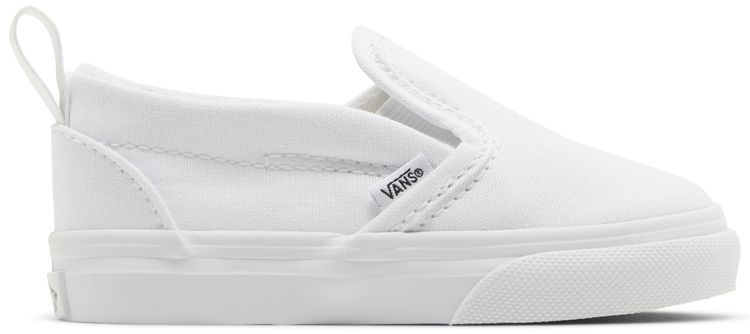 Buy Slip-On V Toddler 'Triple White' - VN0A3488QLZ | GOAT
