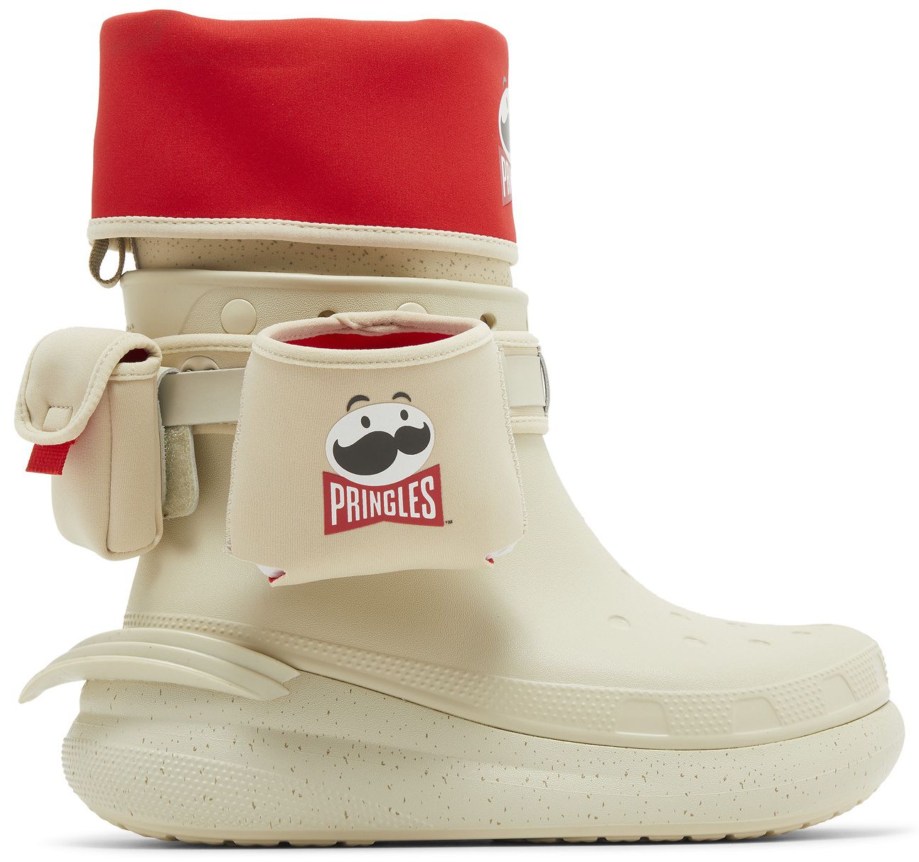Buy Pringles x Crocs Classic Crush Boot 'Bone' - 209691 2Y3 | GOAT