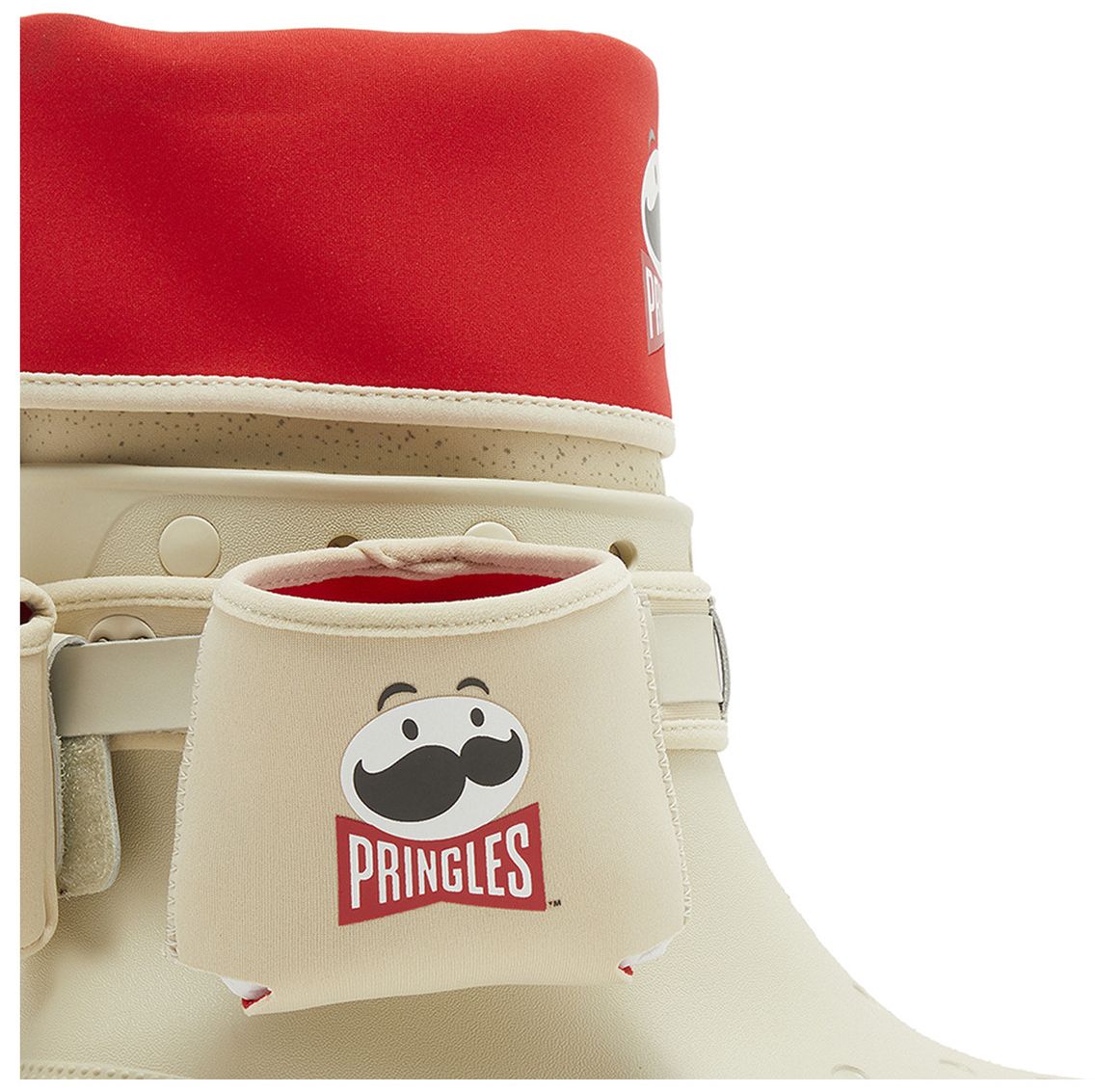 Buy Pringles x Crocs Classic Crush Boot 'Bone' - 209691 2Y3 | GOAT
