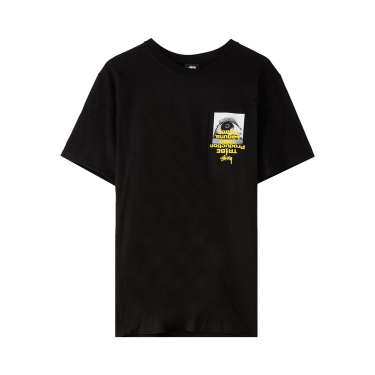 Buy Stussy Tribe Tee 'Black' - 1904587 BLAC | GOAT