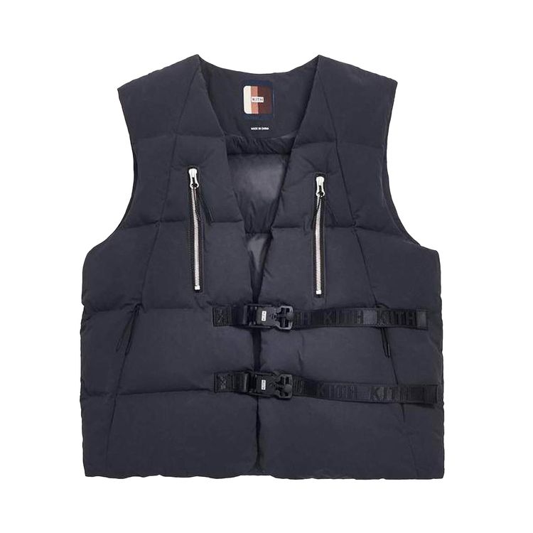 Buy Kith Padded Utility Vest 'Soft Black' - KH1165 100 | GOAT