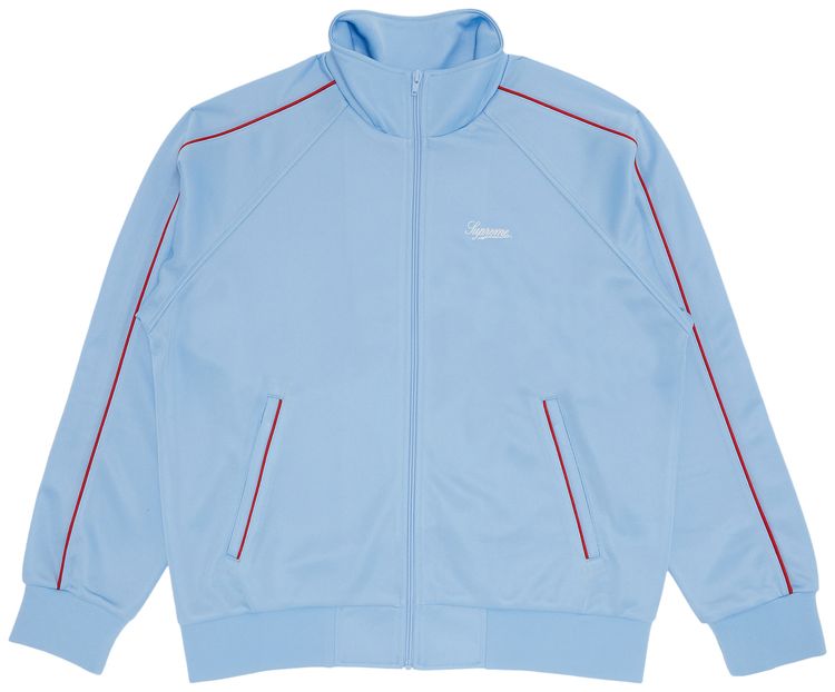 Buy Supreme Tricot Track Jacket 'Light Blue' - SS24J30 LIGHT BLUE | GOAT
